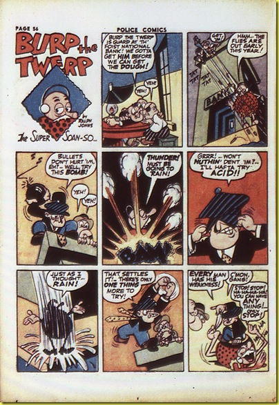 Cole's Comics: BURP THE TWERP – Jack Cole’s Other Comic Book Superhero ...